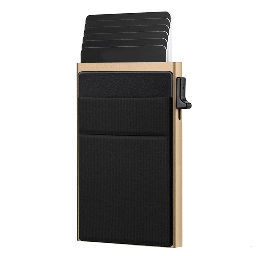 Aluminum Blocking Card Holder with Side Slide Not Theft Mechanism ...