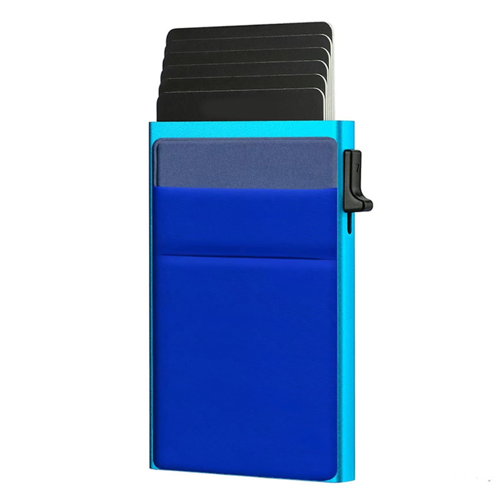 Aluminum Blocking Card Holder with Side Slide Not Theft Mechanism ...