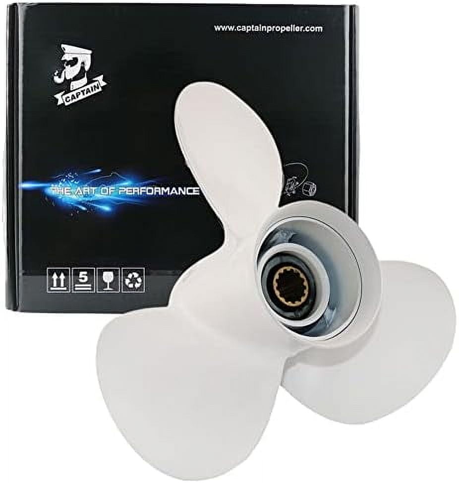 Aluminum Boat Propeller fit Yamaha Outboard Engines T25hp,30hp 40hp ...