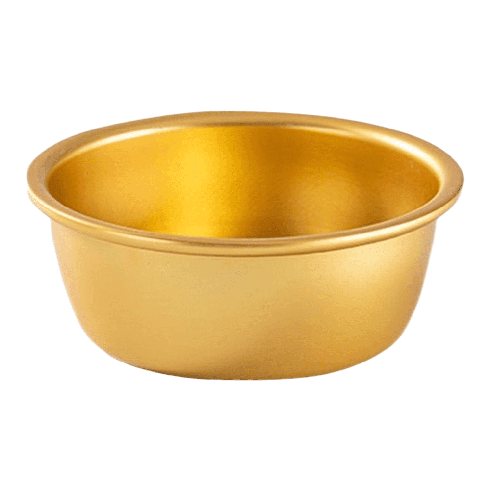 Aluminum Bowl with Smooth for Effortless Cleaning After For Picnic BBQ ...