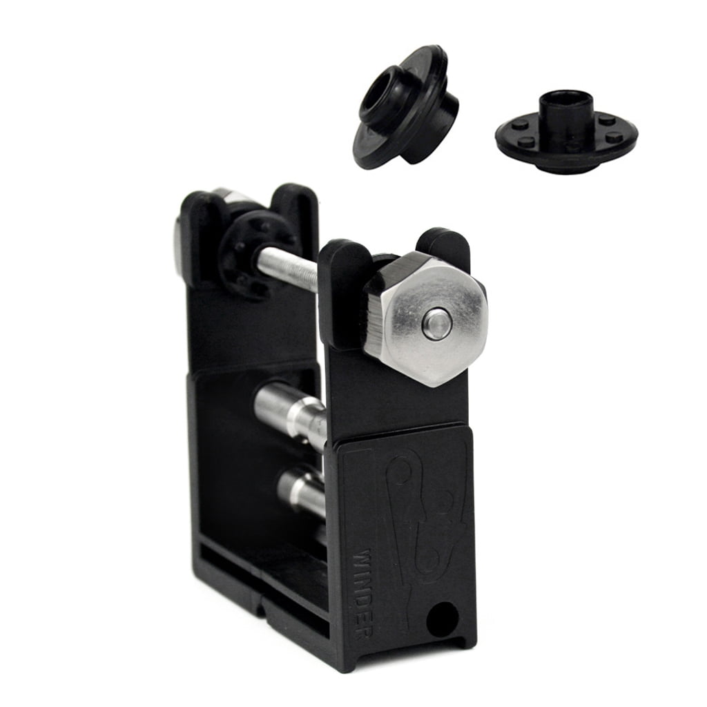 Aluminum Bowstring Serving Jig Tool Quick Release Roller String Winder ...