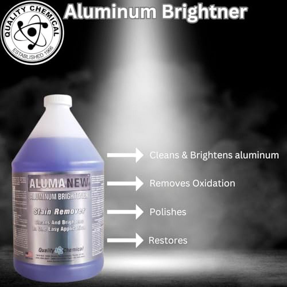 Aluminum Brightener/ Stain Remover / Cleaner & Restorer / Made in USA ...