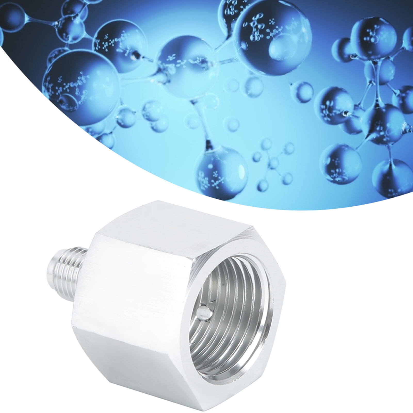 Aluminum CO2 Regulator Adapter Connector Fitting Accessories for ...