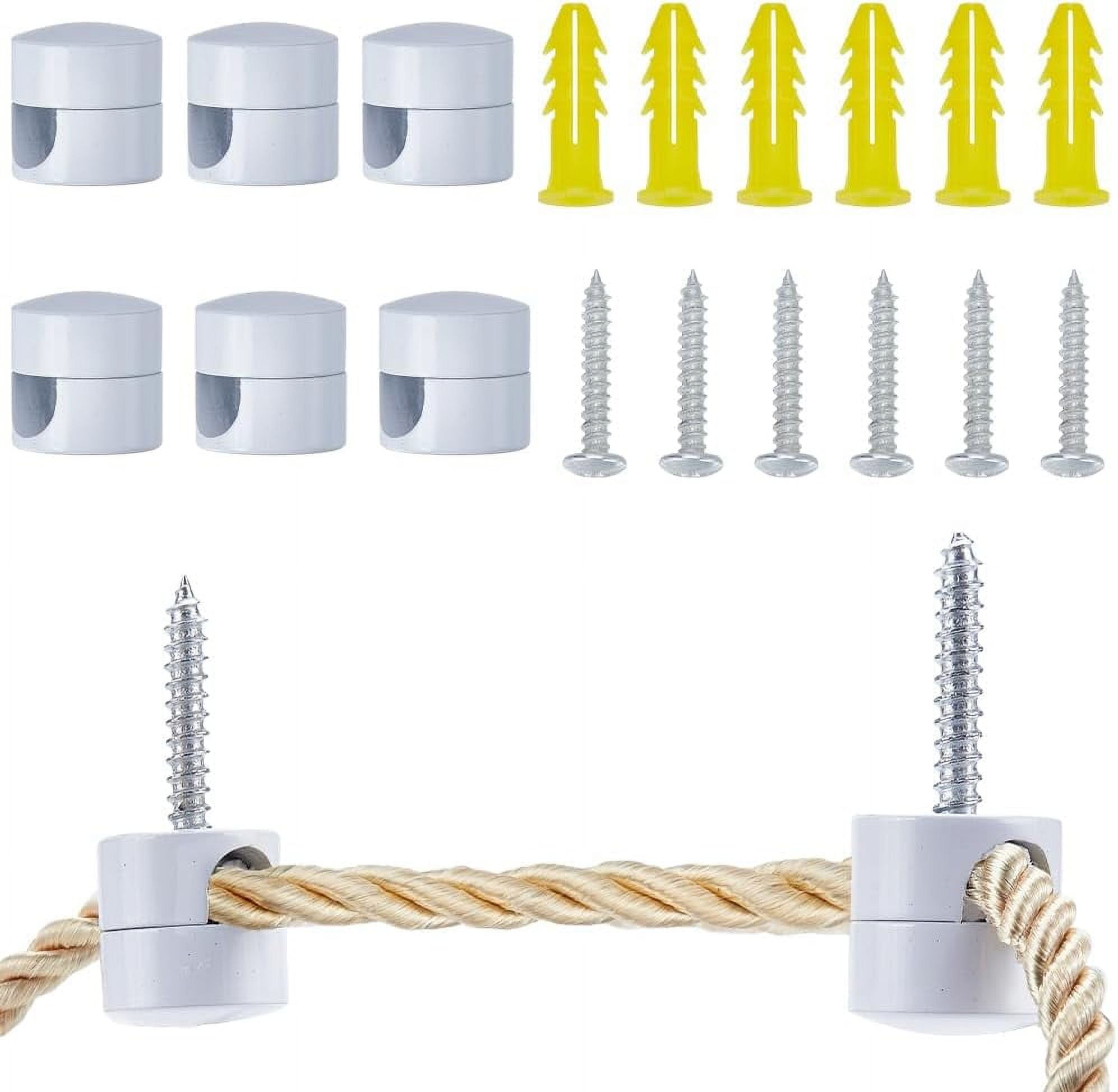 Aluminum Cable Management Clips for TV PC Ethernet Cable Under Desk ...