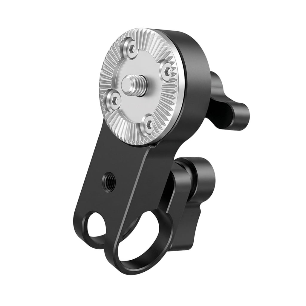 Aluminum Camera Rig Clamp for 19mm Rod Systems, Single Hole Tube Mount ...