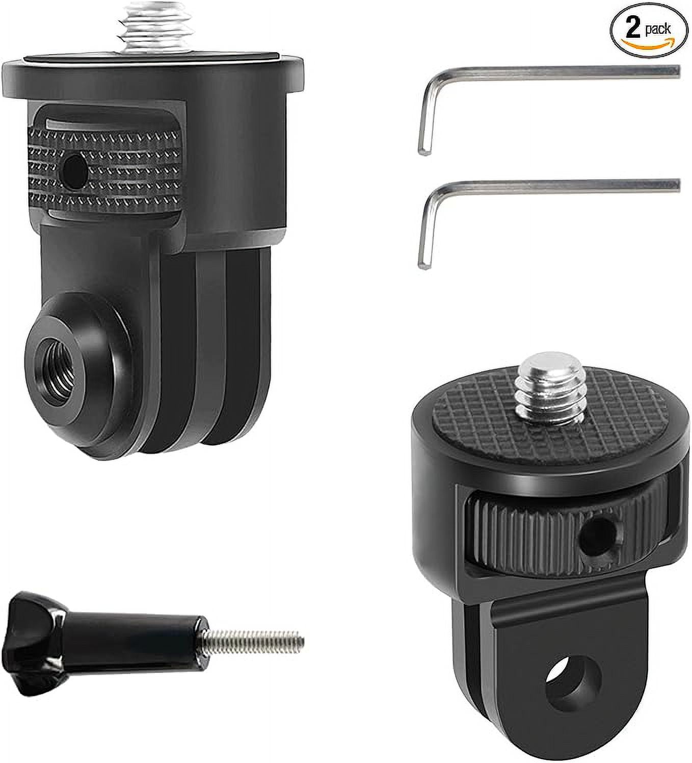 Aluminum Camera Tripod Mount Adapter & 1/4"-20 Adapter Screw Head ...