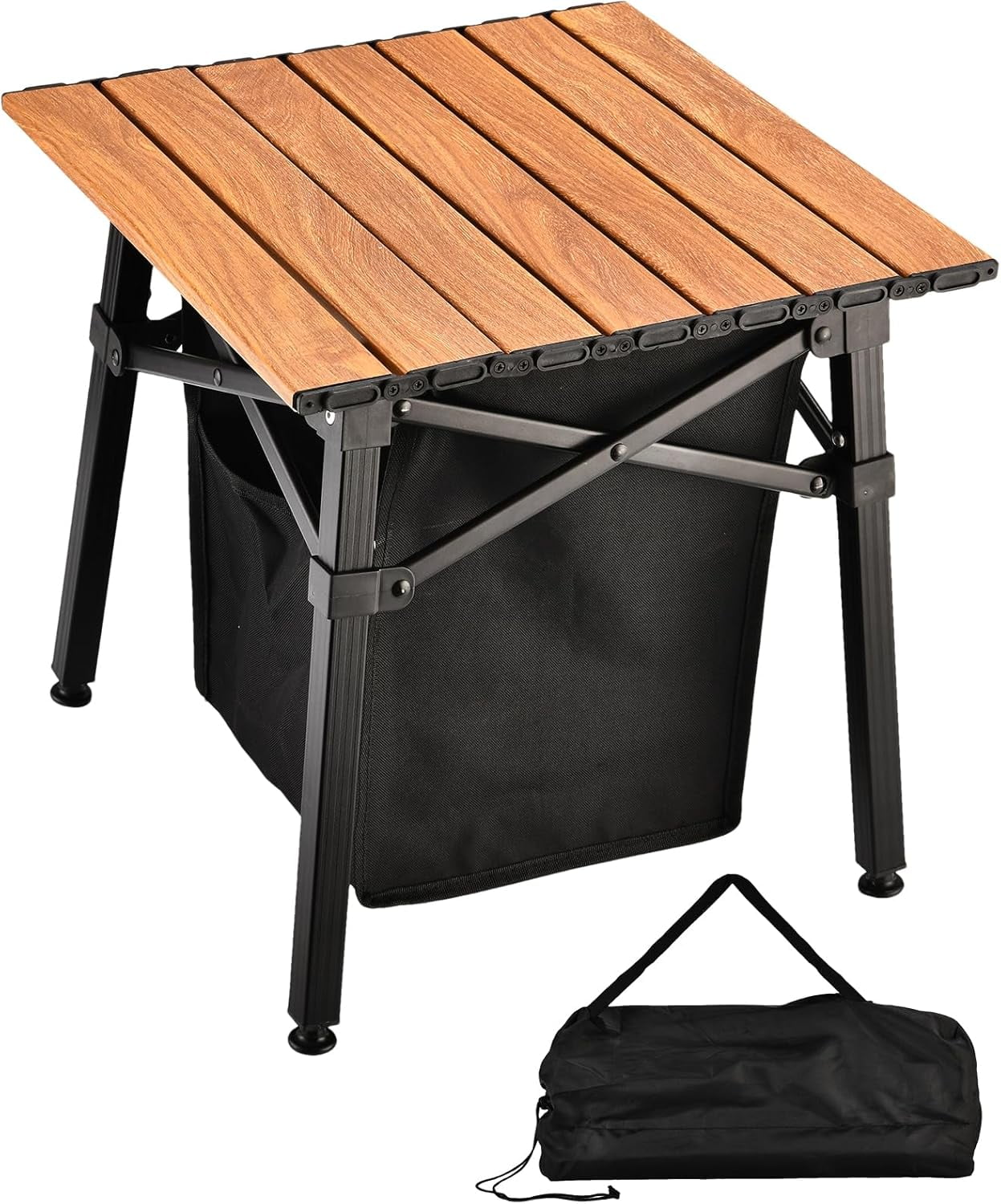 Aluminum Camping Side Table, Compact Folding Outdoor Portable Beach ...