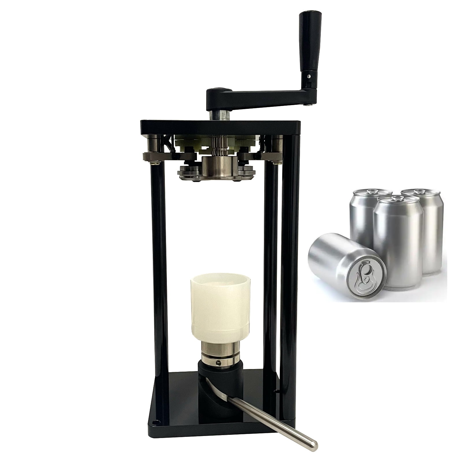 Aluminum Cans Sealing Capping Machine Hand-Operated Rotary Commercial ...