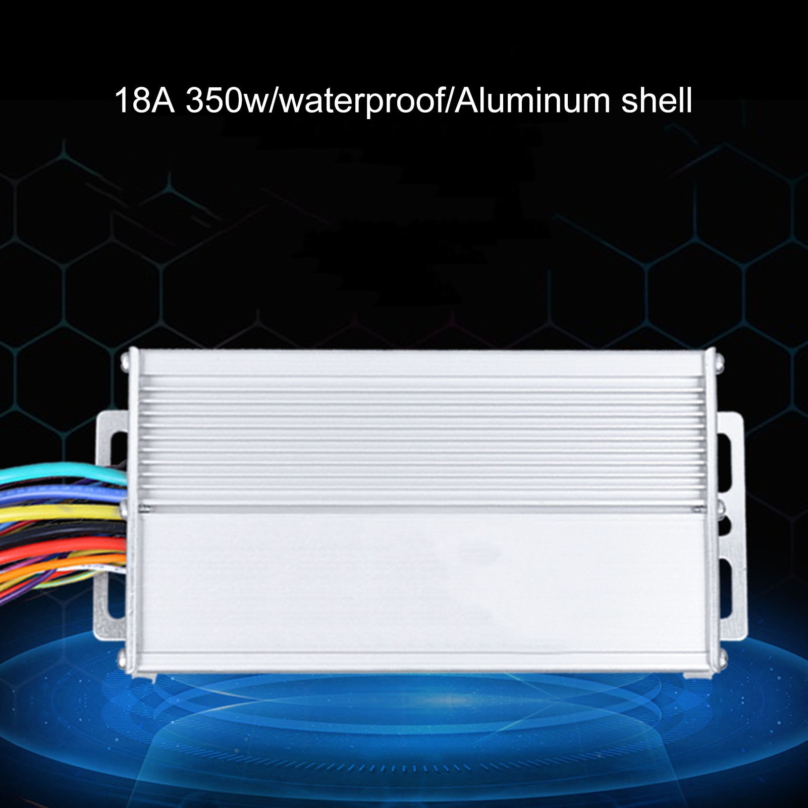 Aluminum Cased, 120% Speed Boost Universal 18A 350W 36V/48V Brushless ...