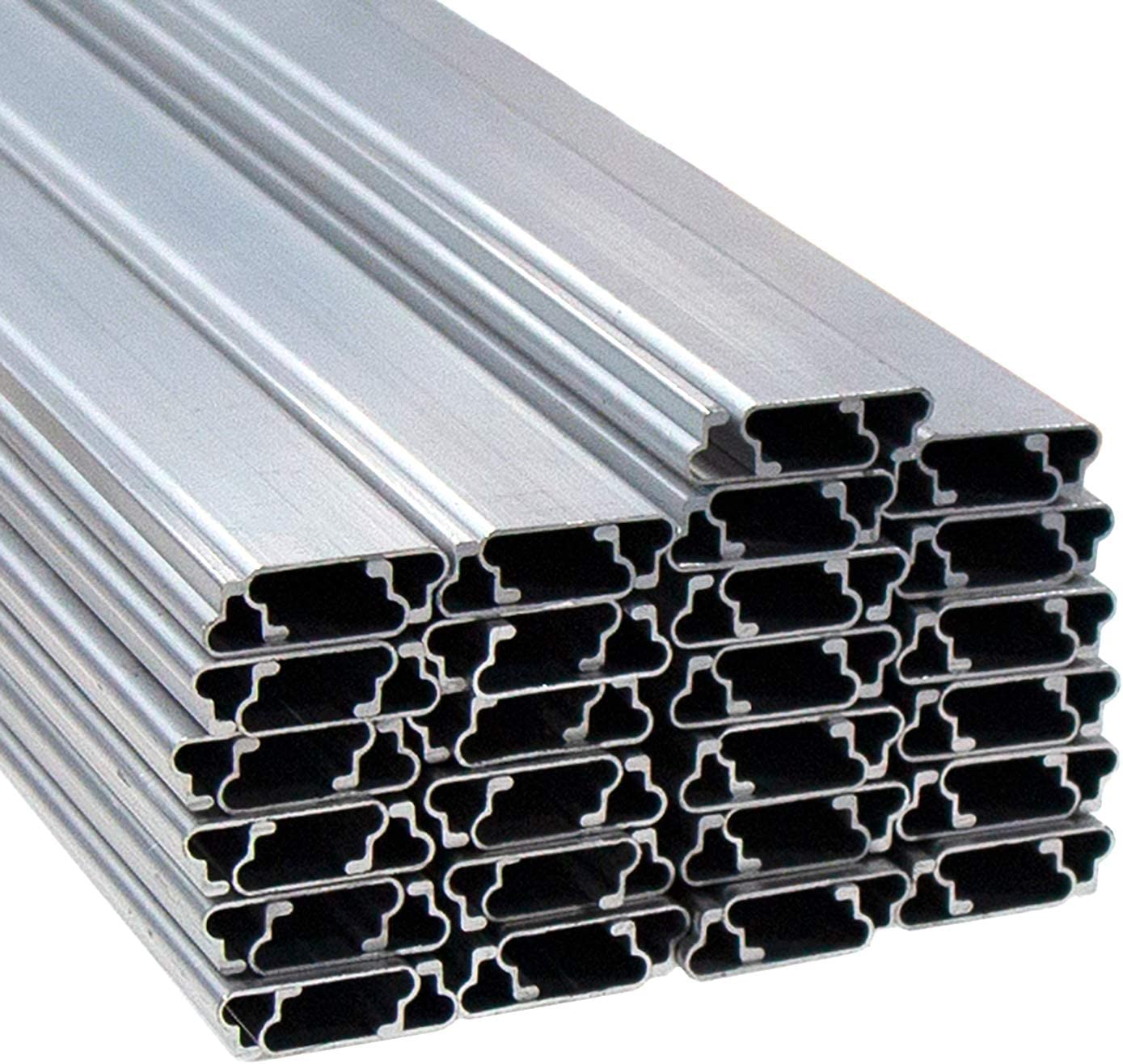 Aluminum Channel | Lock U-Channel | Greenhouse Lock Channel | (6.5 ft ...