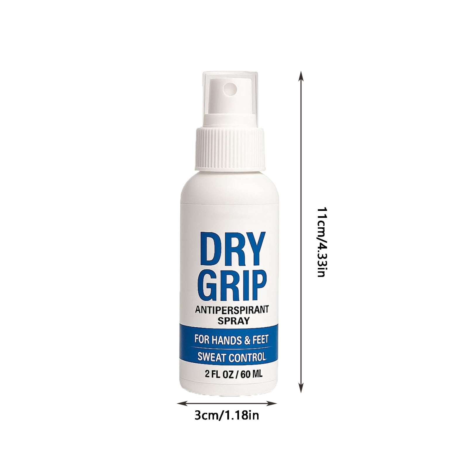 Aluminum Chloride Antiperspirant Spray Fast Drying Non Greasy For Hands ...