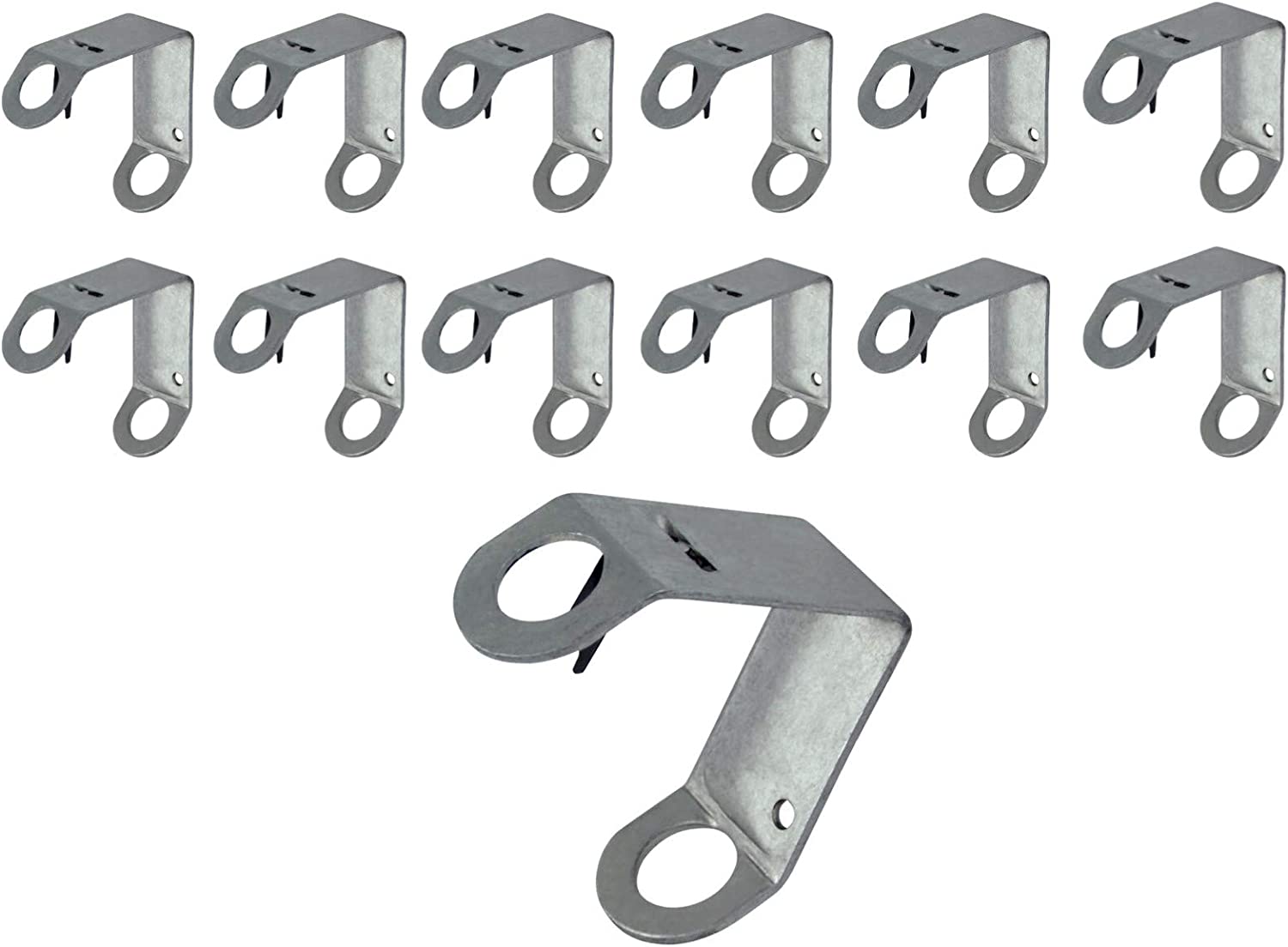 Aluminum Classroom Flag Mounting Brackets – Fits 12"x18" & 2'x3' School ...