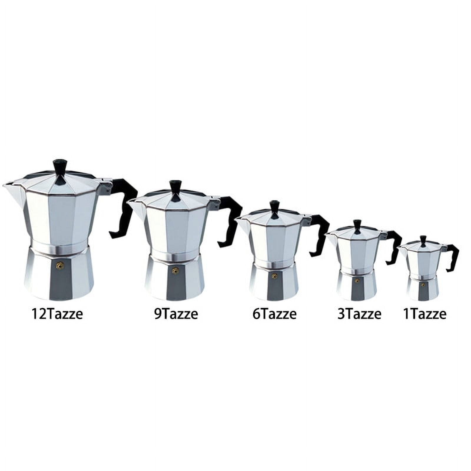 Aluminum Coffee Maker, Durable Moka Cafeteira Expresso Percolator Pot ...