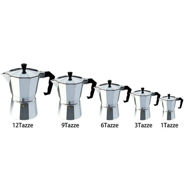Aluminum Coffee Maker, Durable Moka Cafeteira Expresso Percolator Pot ...