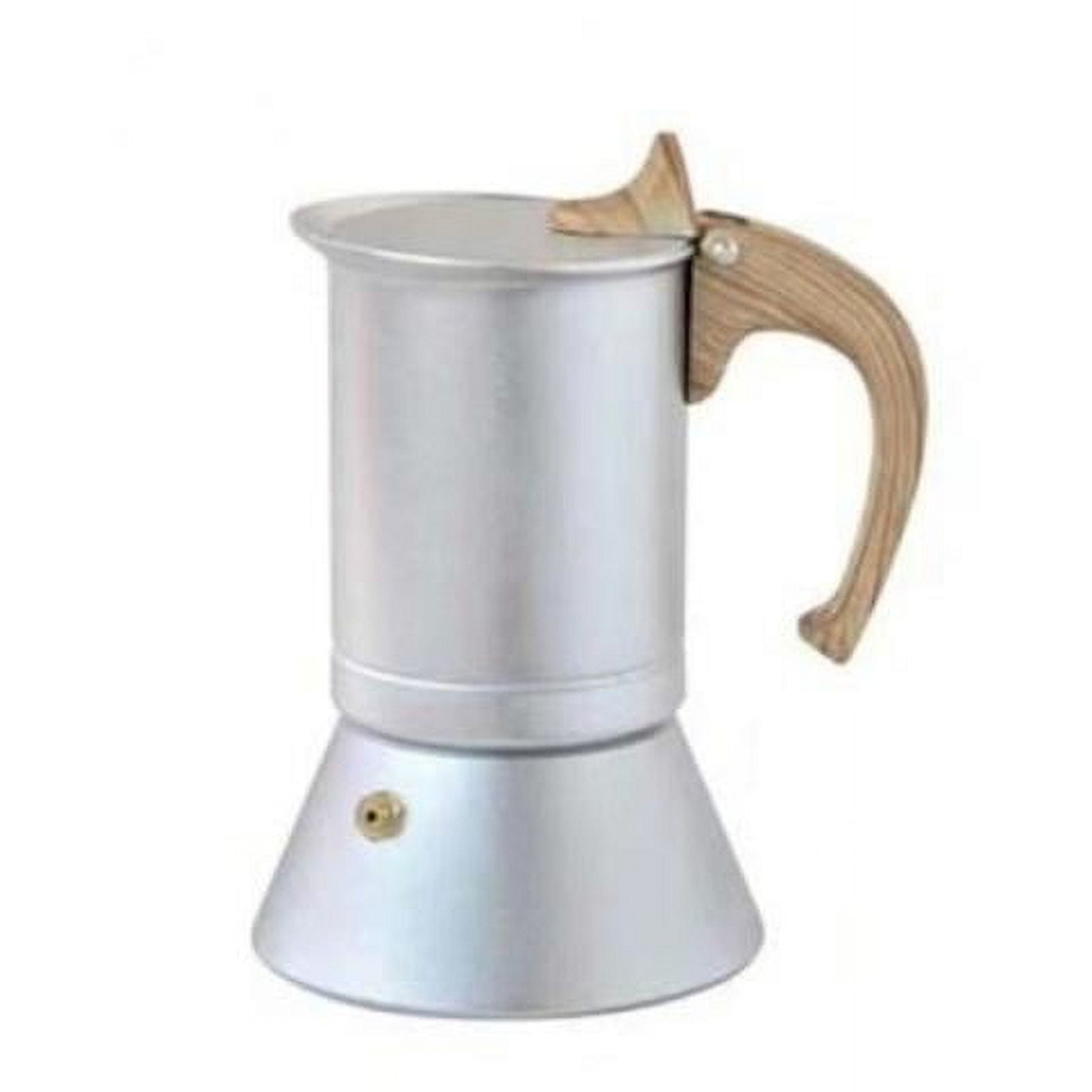 Aluminum Coffee Maker Home Moka Pot Italian Stove & Induction Cooker ...