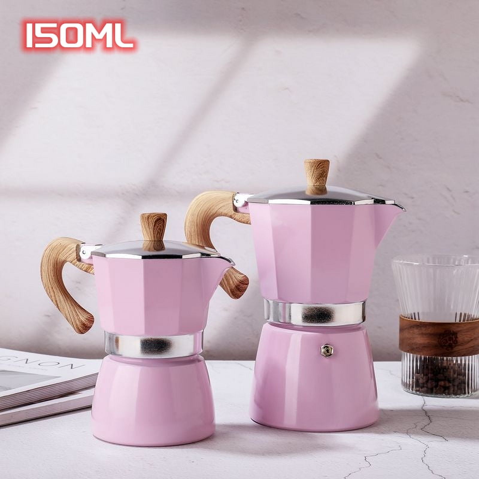 Aluminum Coffee Pots Espresso Maker Kettle Latte Italian Moka Cafeteira ...