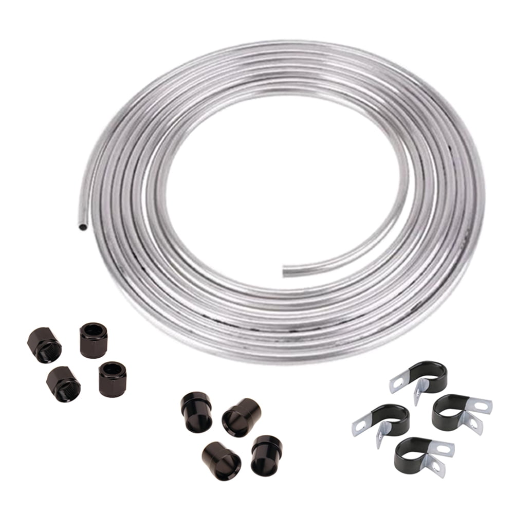 Aluminum Coiled Tubing Fuel Line Kit, 10 Feet, 1/2 Inch O.D. - Walmart.com