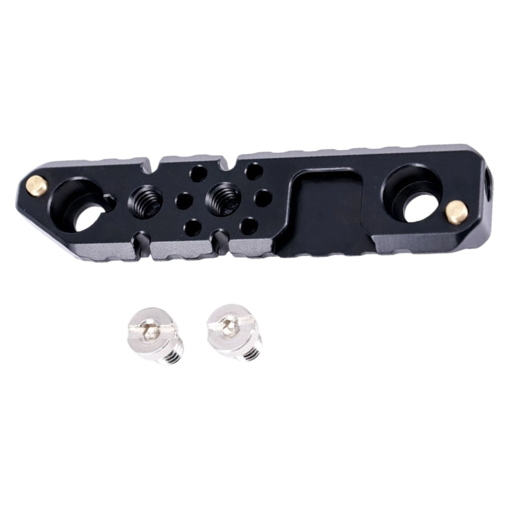 Aluminum Cold Shoe Bracket for FX3 FX30 Cameras 1/4 Slider Rails 1/4 ...