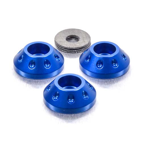 Aluminum Cone Washer M6 (25mm O/D) Pack x3 - Walmart.com