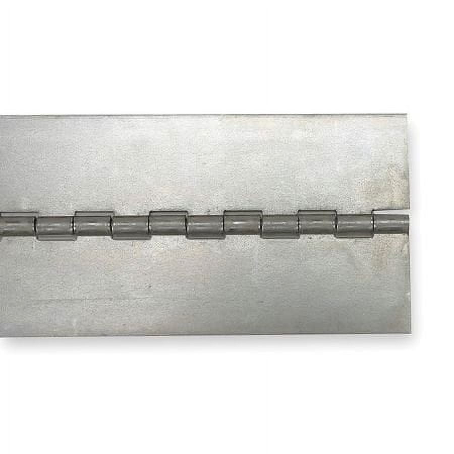 Aluminum Continuous Hinge, 6 ft. L, 1.5 in. W, 180 Range of Motion ...