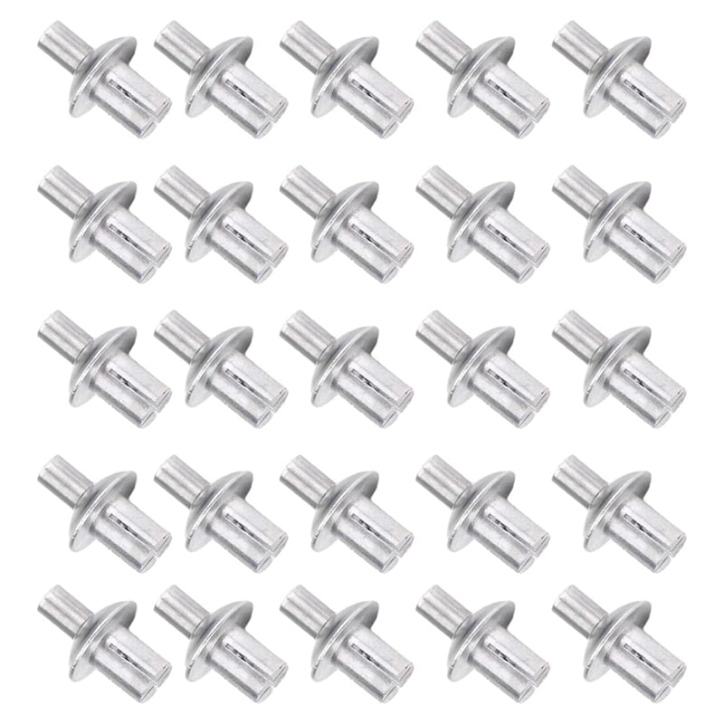 Aluminum Core Rivets with Round Head 200Pc,Knock Type Expansion ...