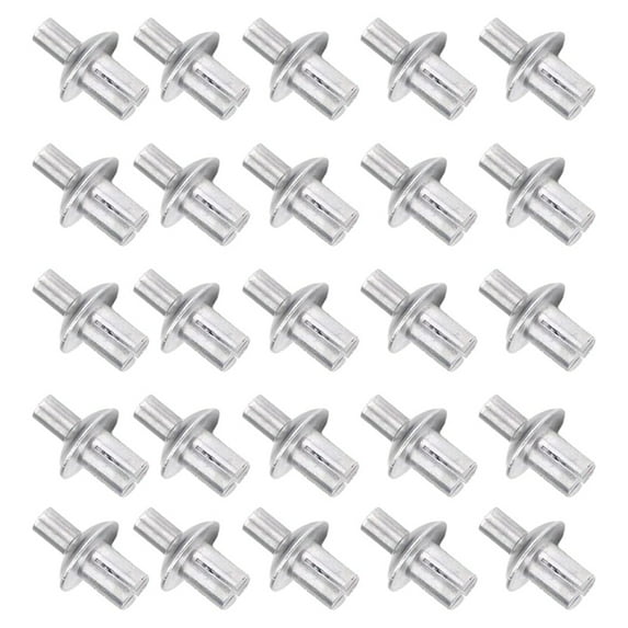 Aluminum Core Rivets with Round Head 200Pc,Knock Type Expansion ...
