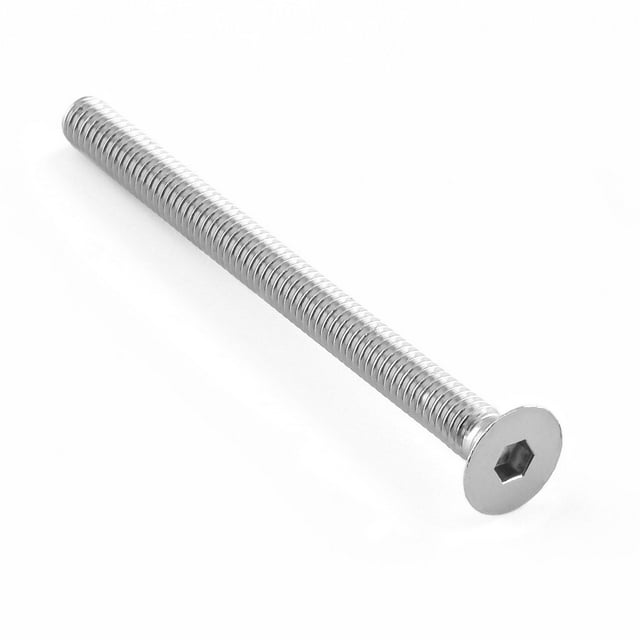 Aluminum Countersunk Bolt M4x(0.70mm)x50mm - Walmart.com