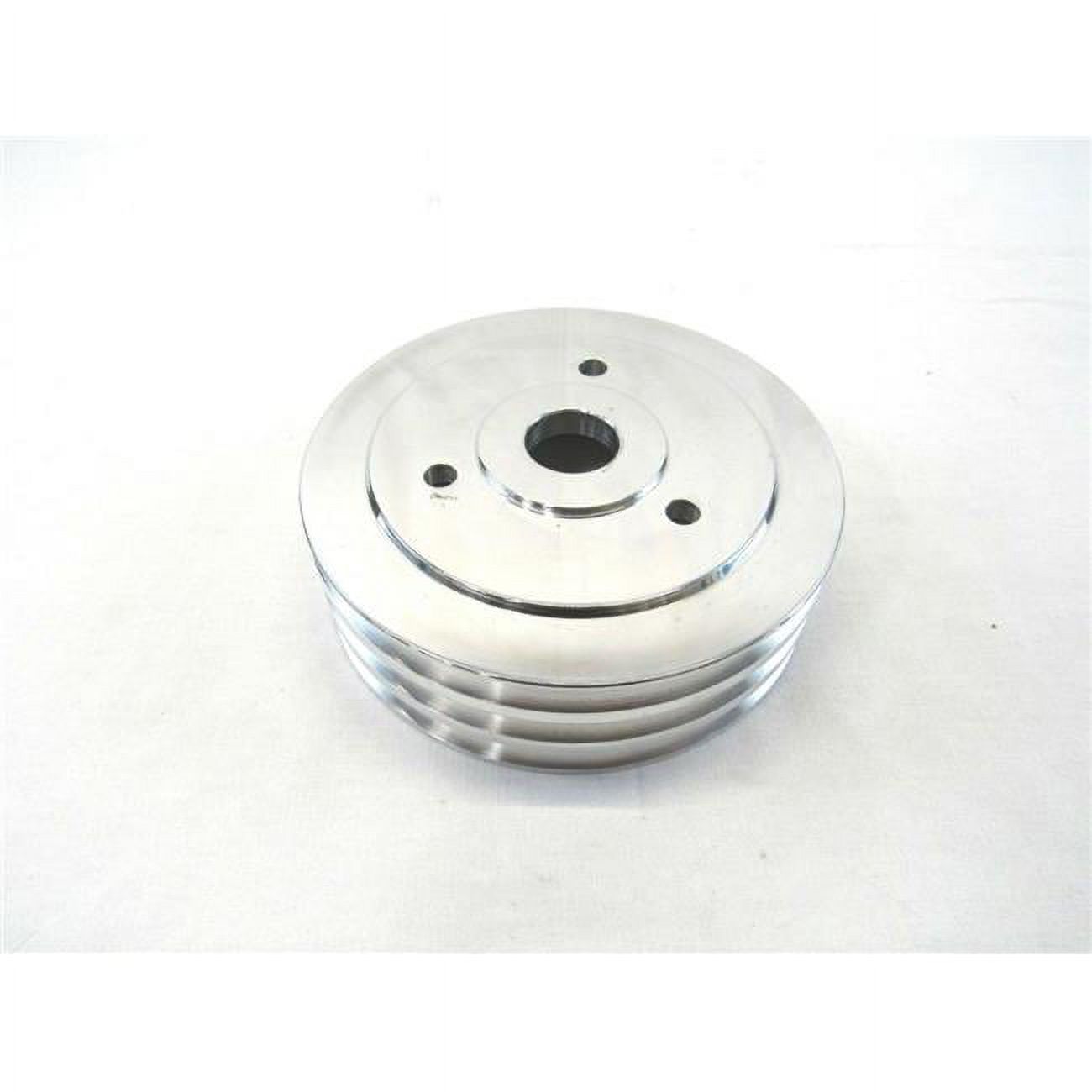 Aluminum Crankshaft Lower Short Water Pump Pulley with Triple Groove ...