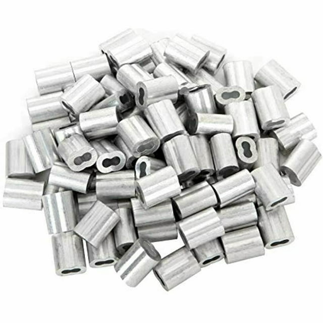Aluminum Crimping Loop Sleeves - Cable Ferrule - Wire Rope Sleeves ...