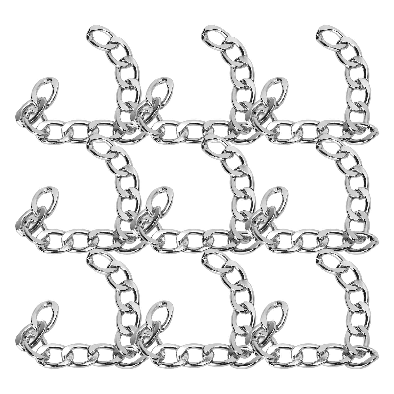 Aluminum Curb Chain, 32.8ft Long, Elegant Style, DIY Handcraft, Metal ...