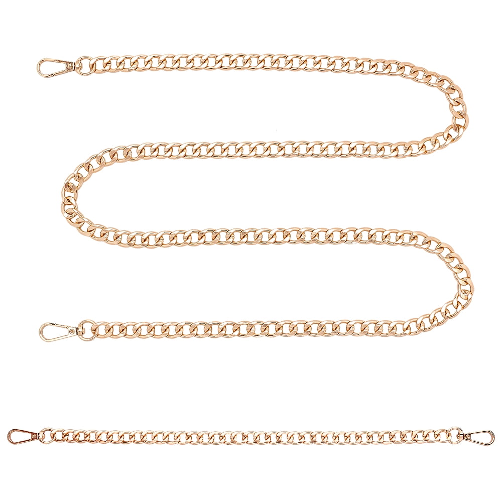 Aluminum Curb Chain Bag Handles with Swivel Clasps for Bag Straps ...