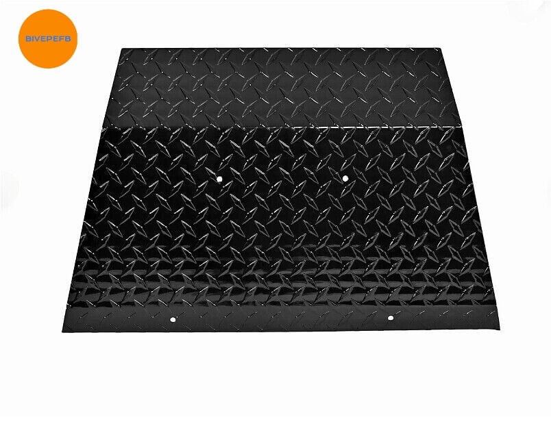 Aluminum Diamond Plate Front Shock Bumper Cover Black For EZGO TXT Golf ...