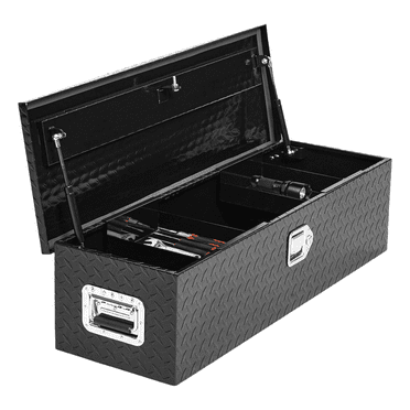 KFFKFF Undercarriage Toolbox - Aluminum Diamond Plate - Walmart.com