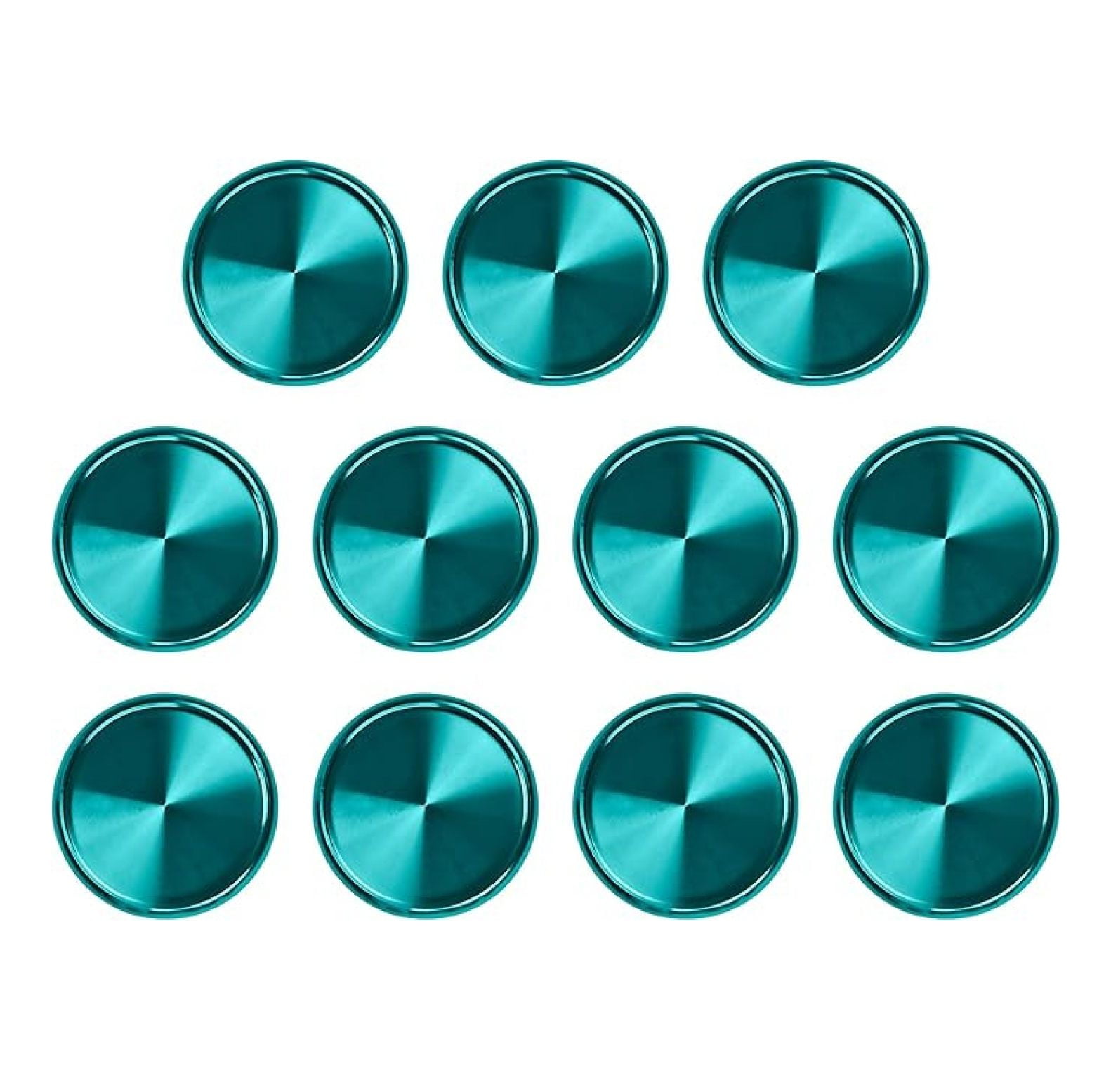 Aluminum Discbound Binder Rings - 11 Pack Teal 1.5 Inch - Metal Circa ...
