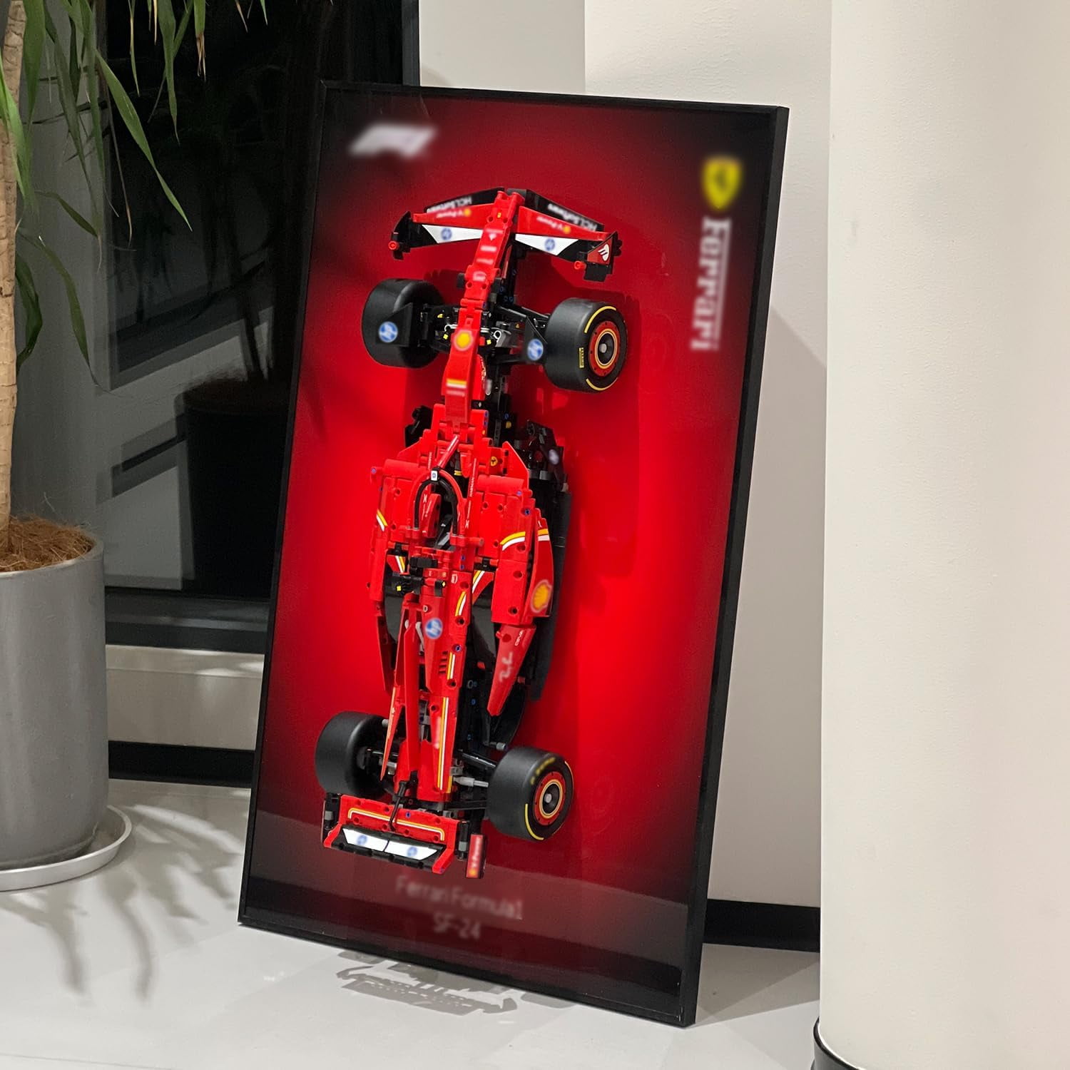 Aluminum Display Wall Frame for LEGO® Technic Ferrari SF-24 F1 Car ( #42207) - Walmart.com