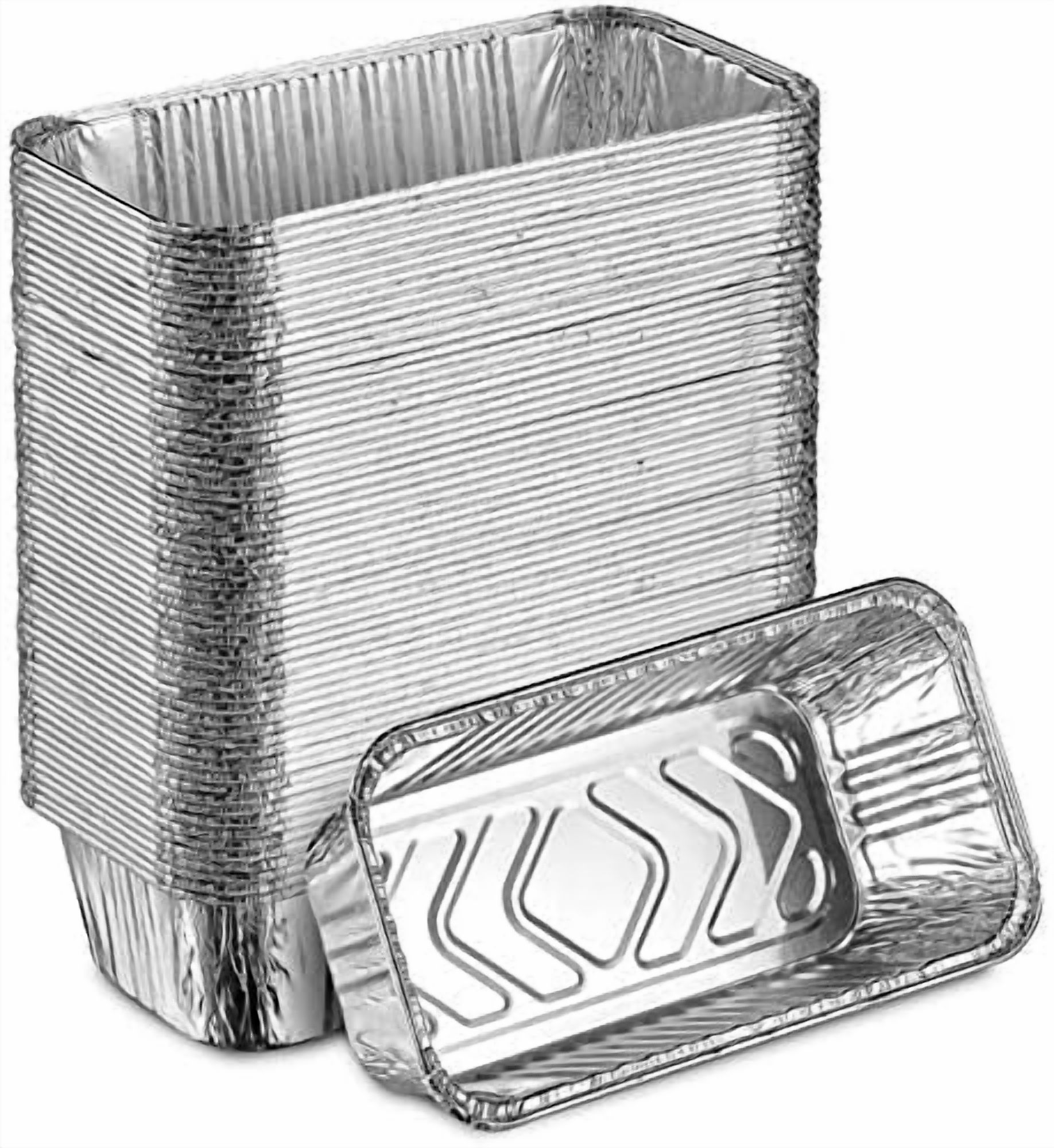 Aluminum Disposable Loaf Pans | Deep Standard Size 8.5” x 4.5” Extra ...