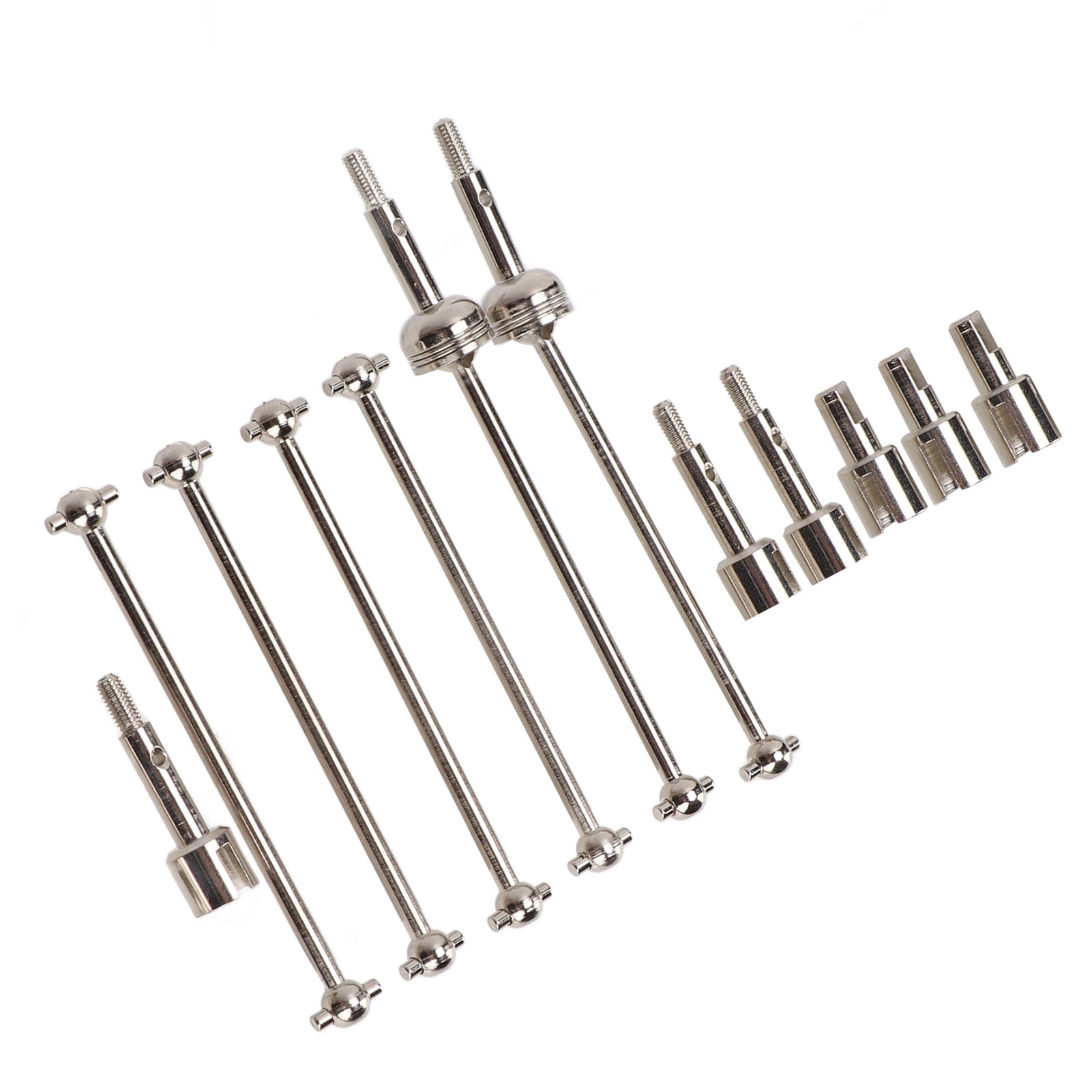Aluminum Dog Bone Drive Shafts Set, RC CVD Drive Shaft Kit Upgrade Part ...