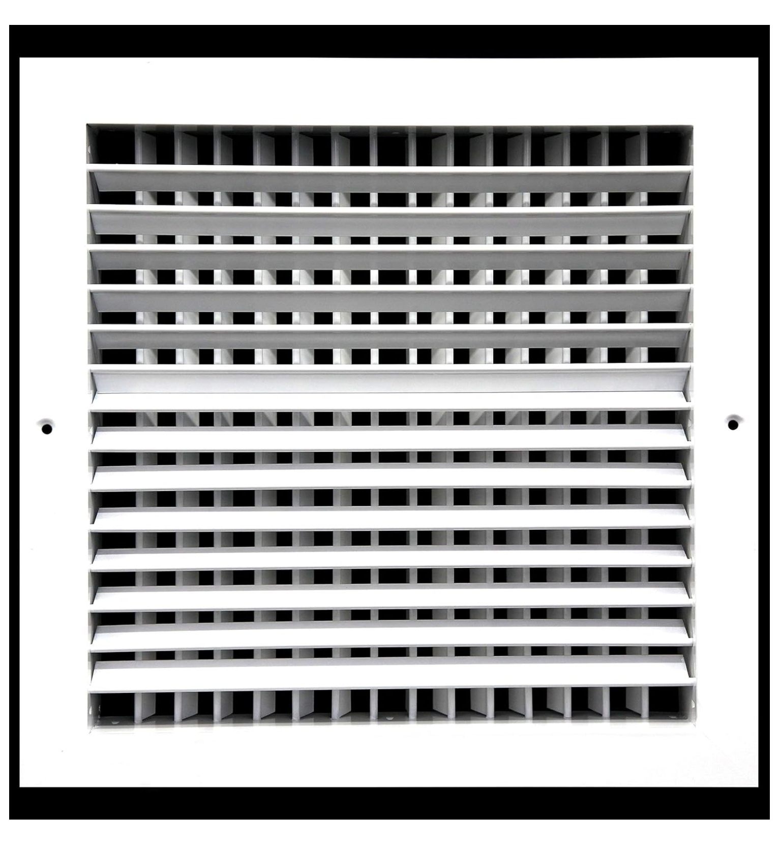 Aluminum Double Deflection Adjustable Air Supply HVAC Diffuser - Full ...