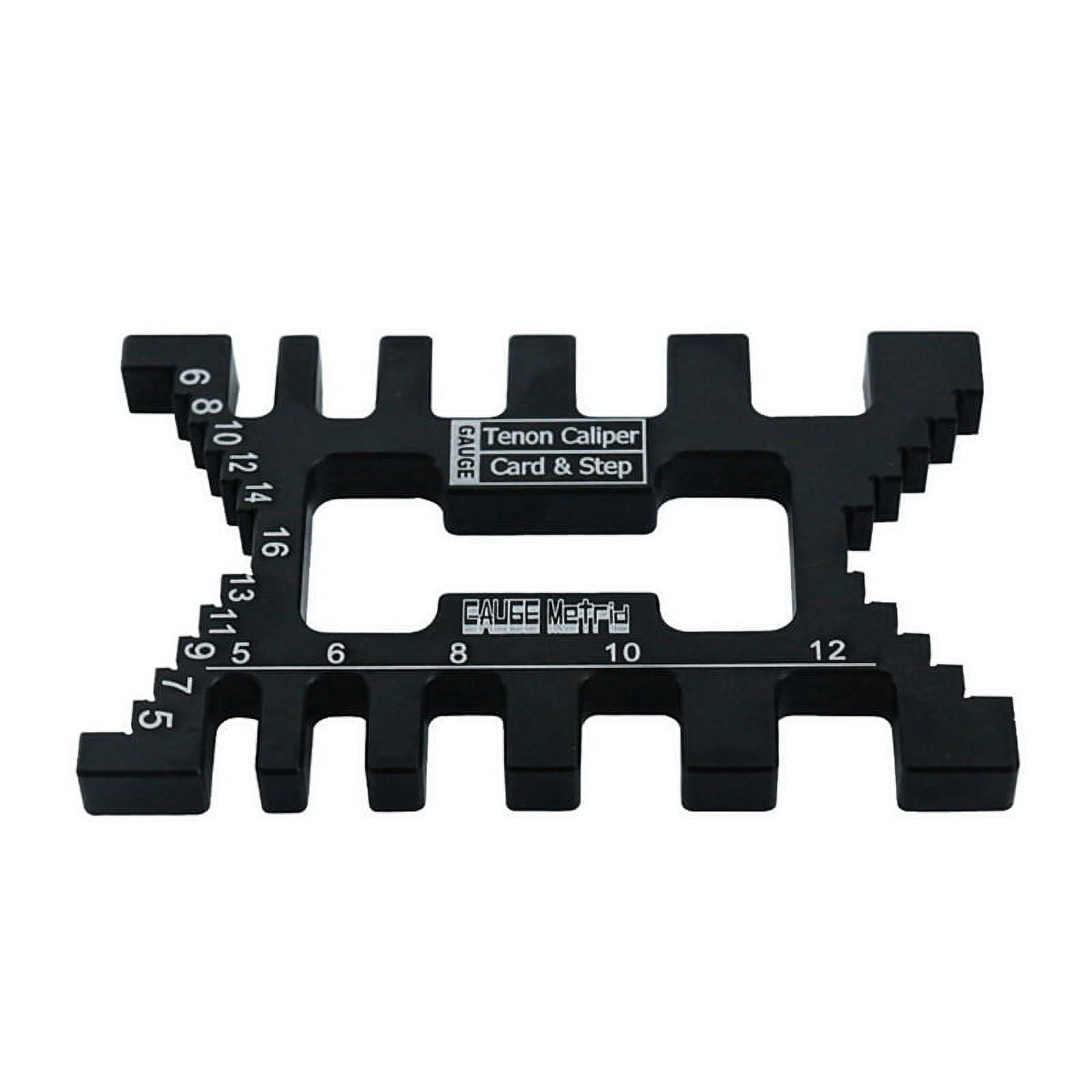 Aluminum Dovetail Jig Tenon Gaps Gauge Woodworking Tenon Caliper Table ...
