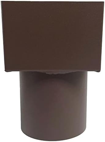 Aluminum Downspout Adapter to Underground Drainpipe 4x4-4 | Made in The ...