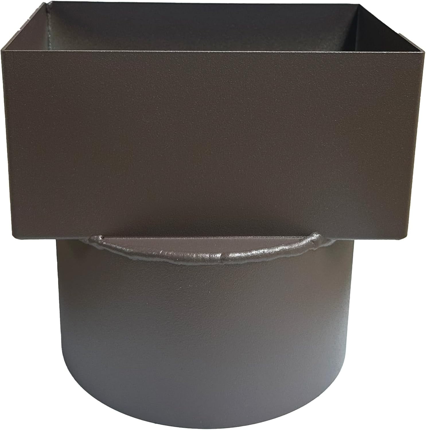 Aluminum Downspout Adapter to Underground Drainpipe 4x6-6 | Made in The ...