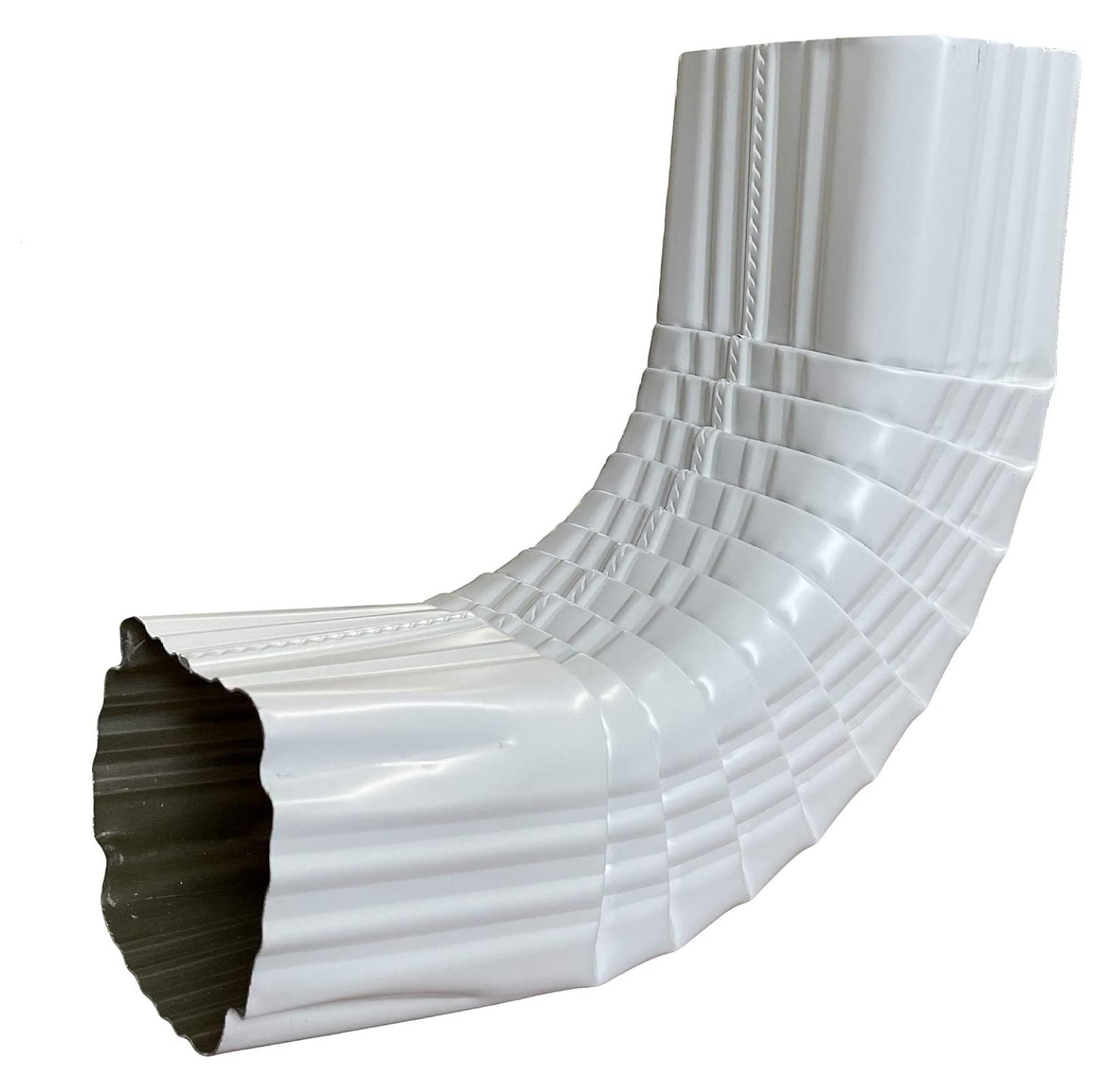 Aluminum Downspout Gutter Elbow | 3x4 Style A Elbow 90 Degree | Low ...