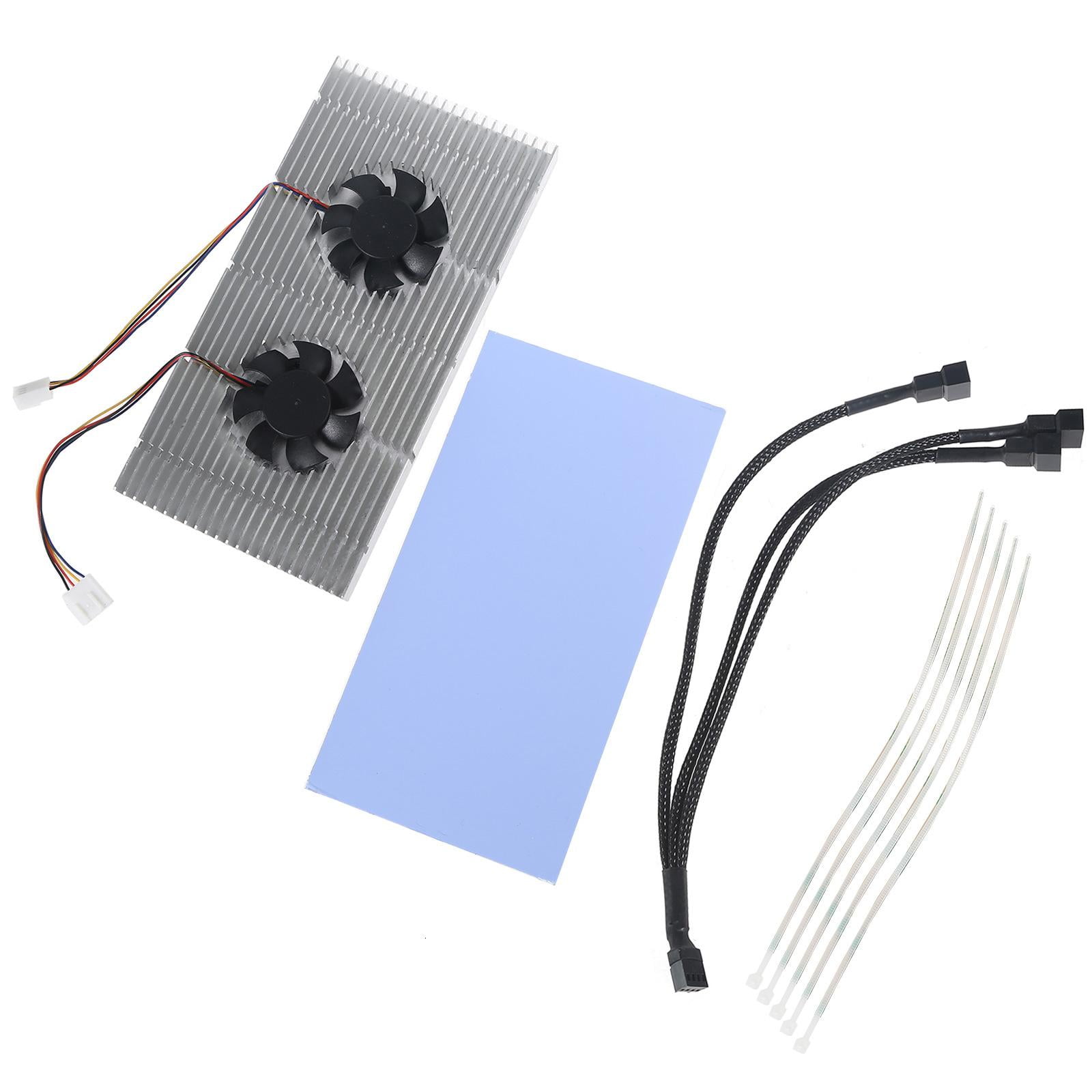 Aluminum Dual PWM Fan Cooling Cooler Radiator For RTX 3090 3080 3070 ...