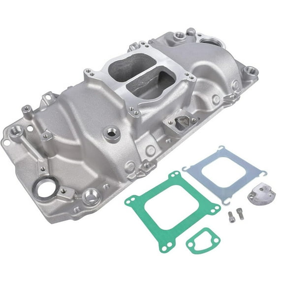 Aluminum Dual Plane Intake Manifold For BBC Big Block Chevy V8 396 402 ...