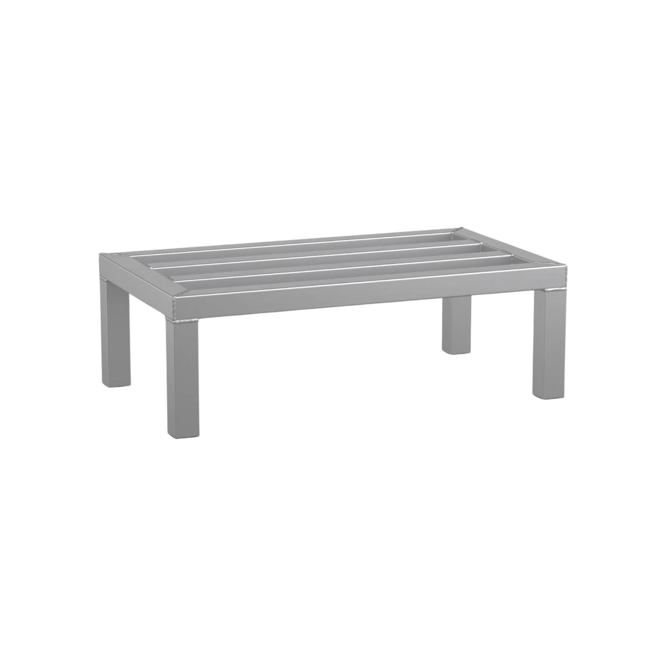 Aluminum Dunnage Rack 24 Inch Length 20 Width 8 Height, 1800 lbs Weight ...