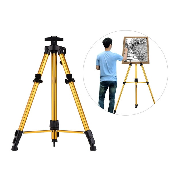 Aluminum Easel Stand Tripod Adjustable Height 19''-55'' Lightweight ...
