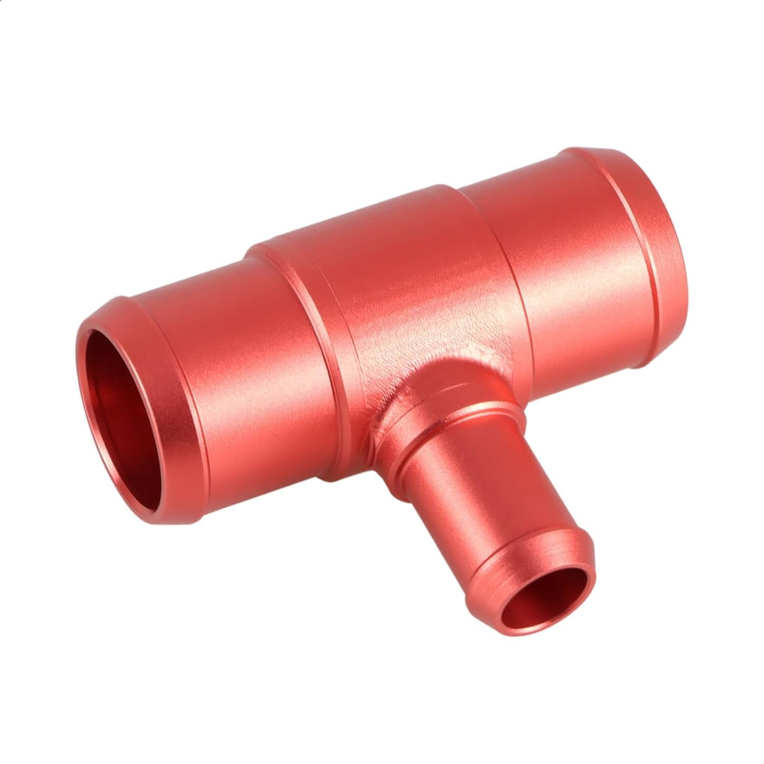 Aluminum Engine Coolant Tee Radiator Lower Hose Connector Tee Fit for ...