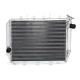 Aluminum Engine Cooler Radiator for KAWASAKI Ninja ZX12R ZX-1200 ZX-12 ...