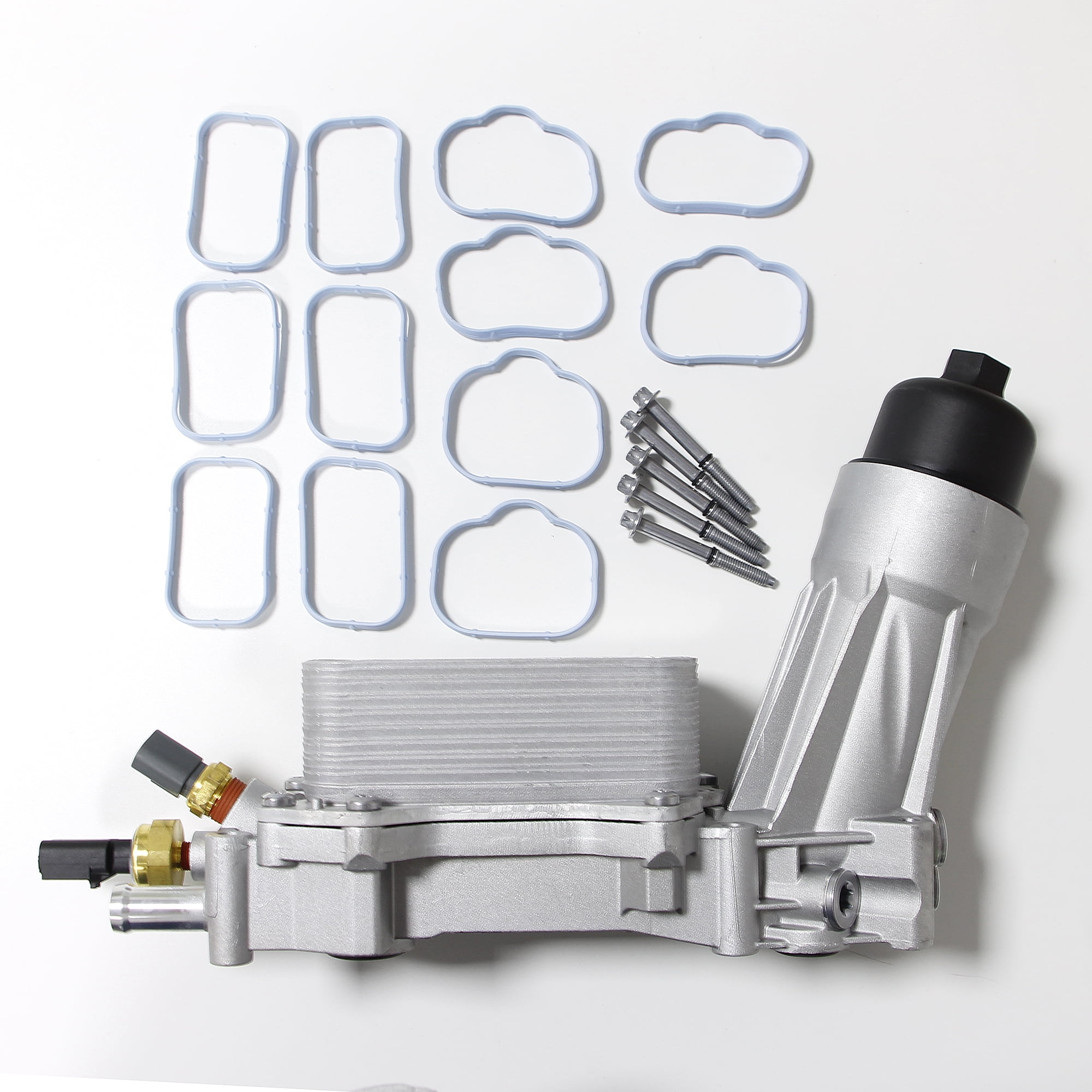 Aluminum Engine Oil Cooler Oil Filter Housing Adapter 68105583AF 926 ...