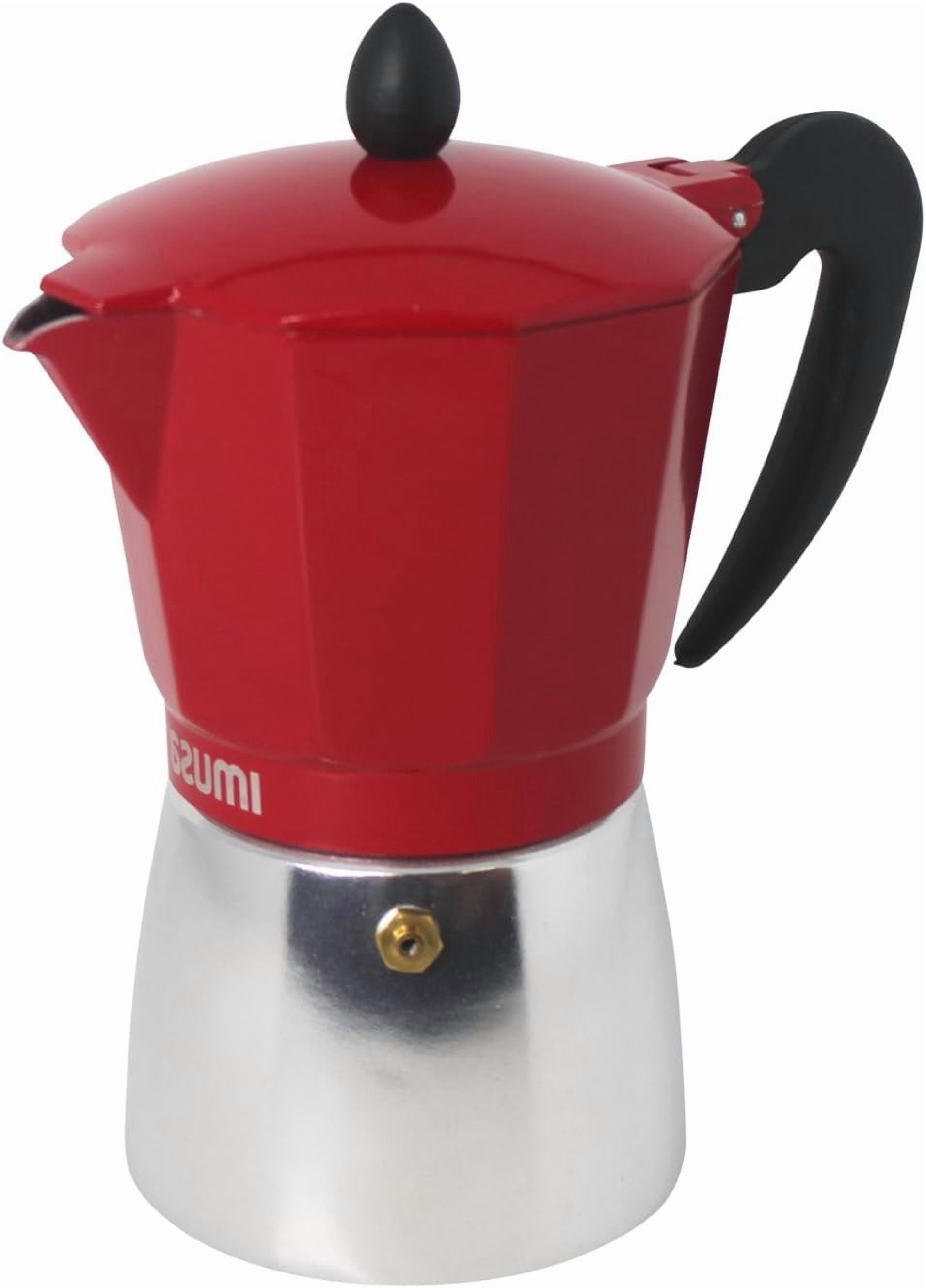 Aluminum Espresso Stovetop Coffee Maker 3 Cups, (Pack of 1) - Walmart.com